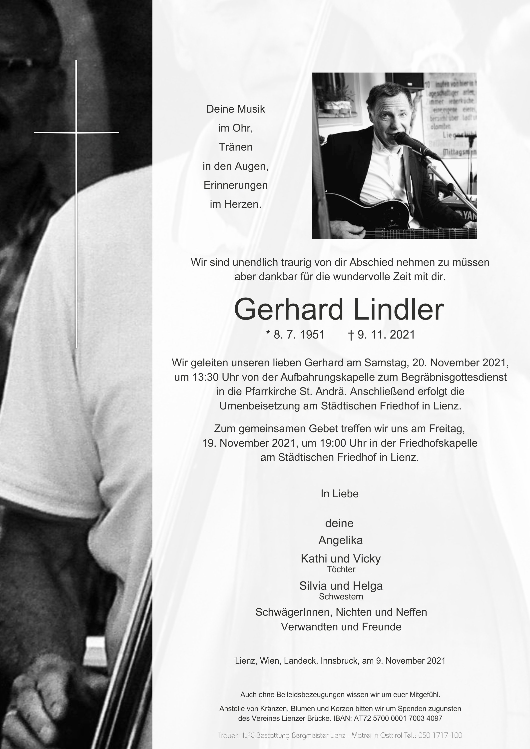 Todesanzeige - Trauerhilfe – abschied GesmbH