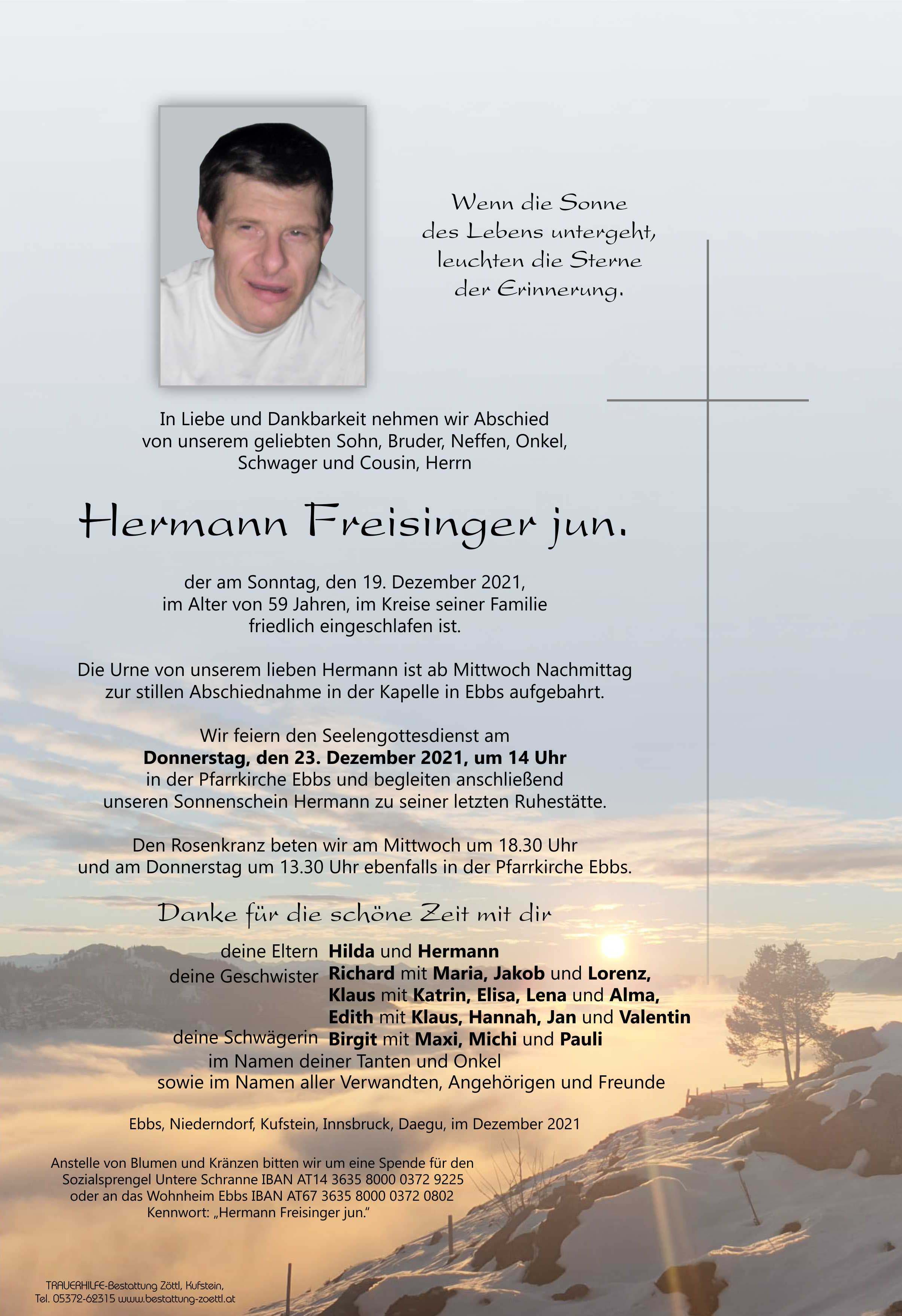 Todesanzeige - Trauerhilfe – abschied GesmbH