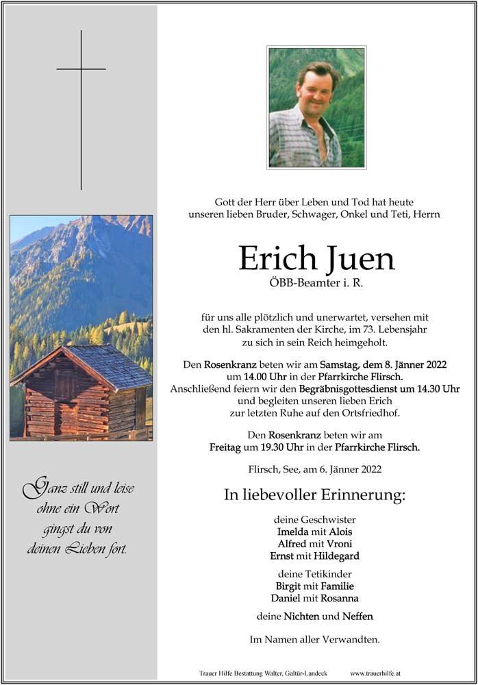 Todesanzeige - Trauerhilfe – abschied GesmbH