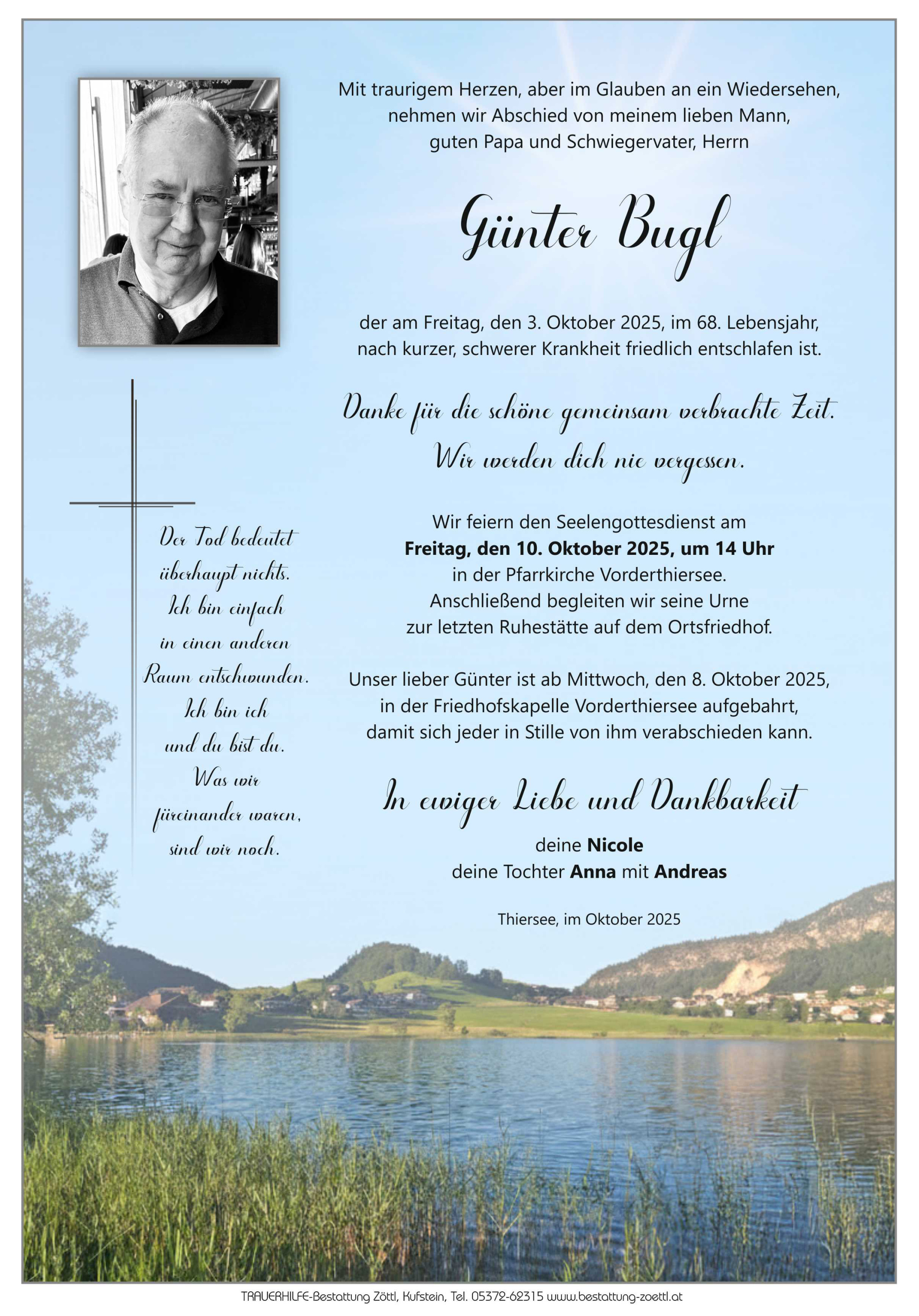 Todesanzeige - Trauerhilfe – abschied GesmbH