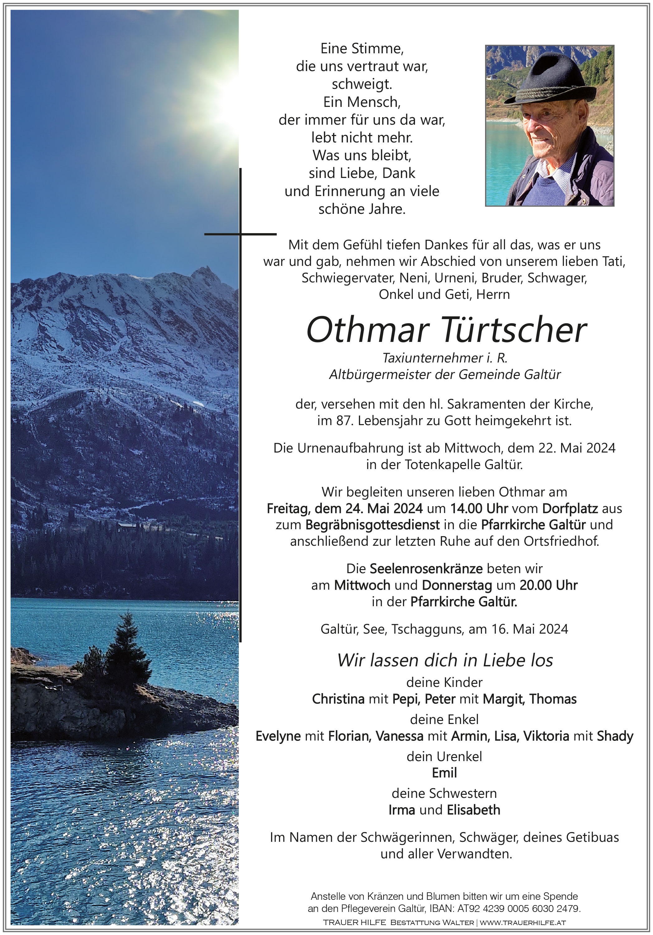 Todesanzeige - Trauerhilfe – abschied GesmbH