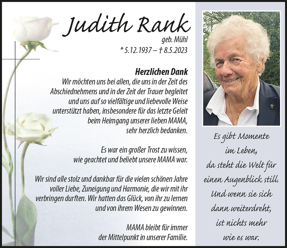 Todesanzeige - Trauerhilfe – abschied GesmbH