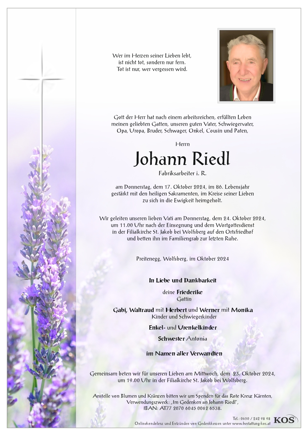 Todesanzeige - Trauerhilfe – abschied GesmbH