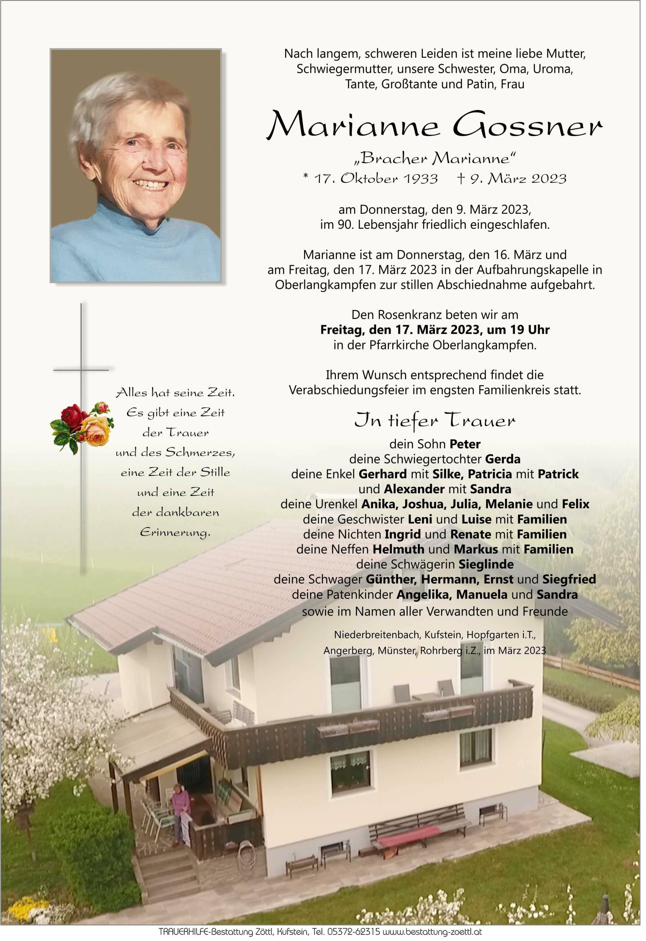 Todesanzeige - Trauerhilfe – abschied GesmbH