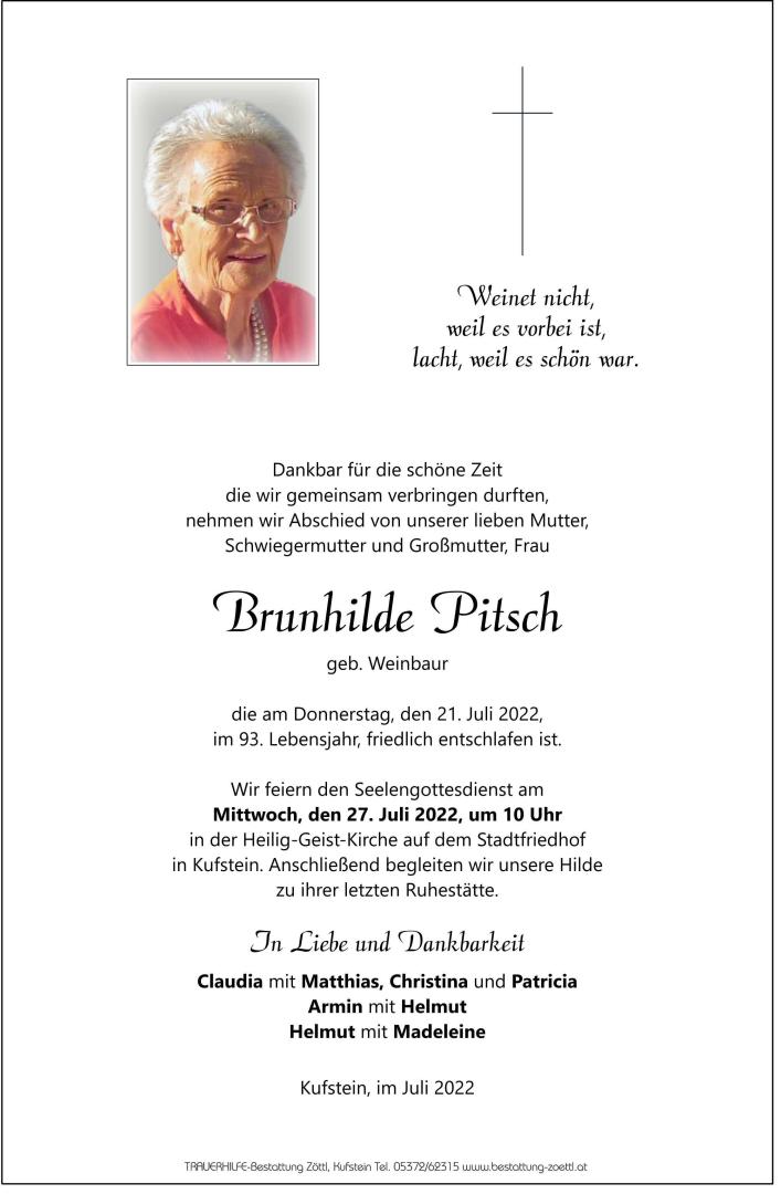 Todesanzeige - Trauerhilfe – abschied GesmbH