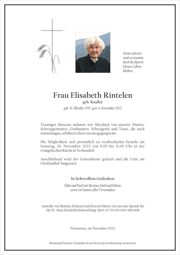 Todesanzeige - Trauerhilfe – abschied GesmbH