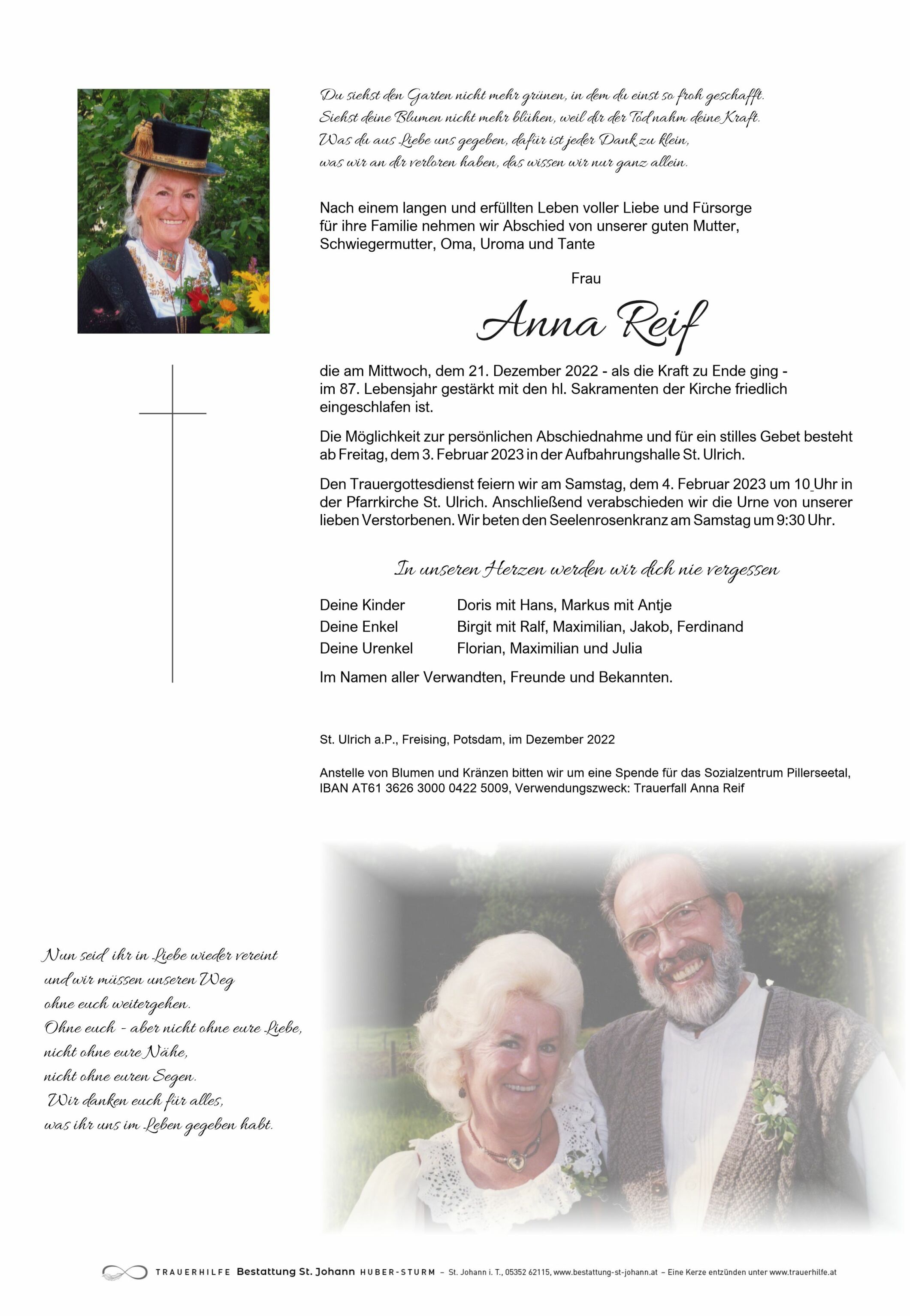 Bestattungskalender - TrauerHilfe Bestattungs GesmbH