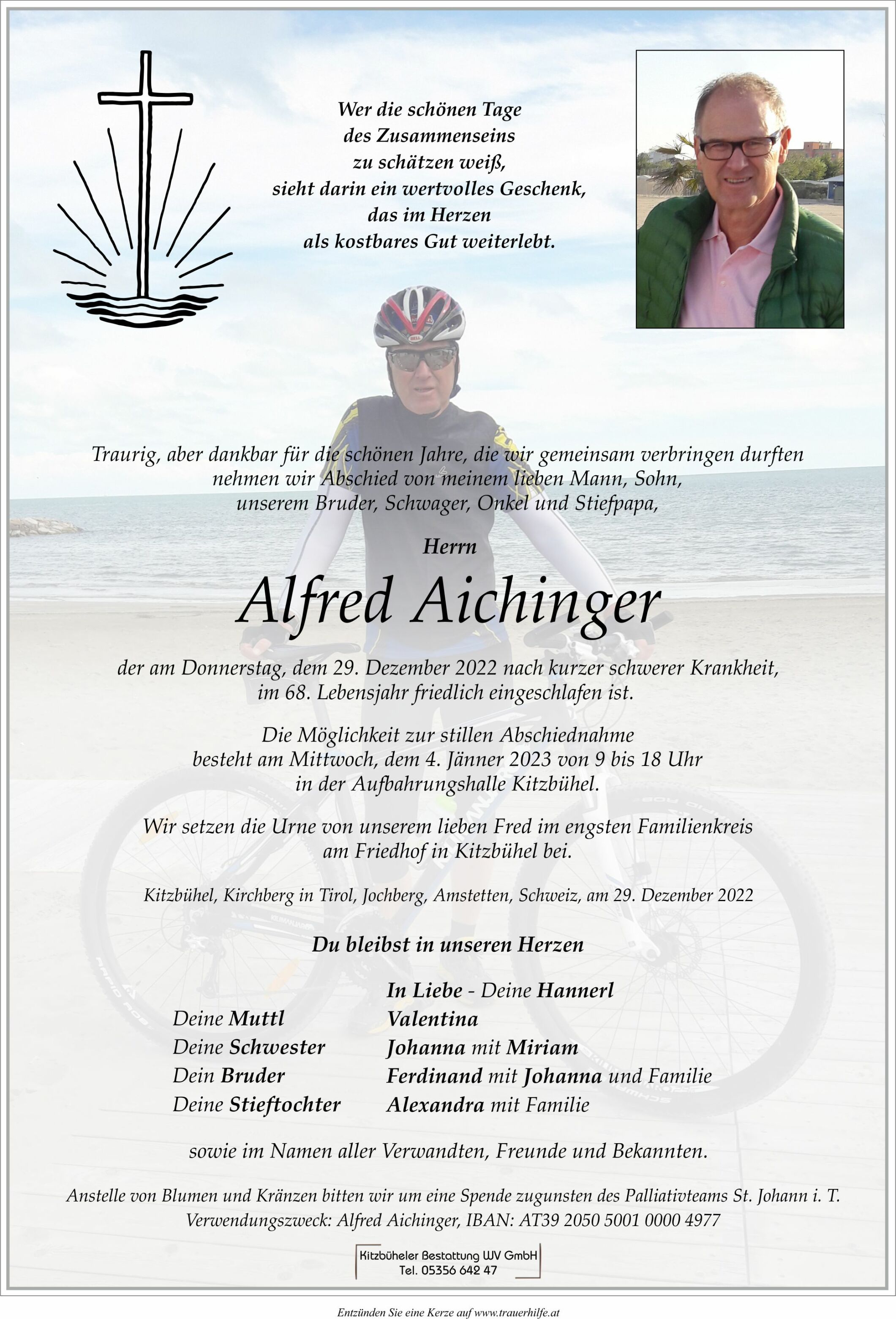 Todesanzeige - Trauerhilfe – abschied GesmbH