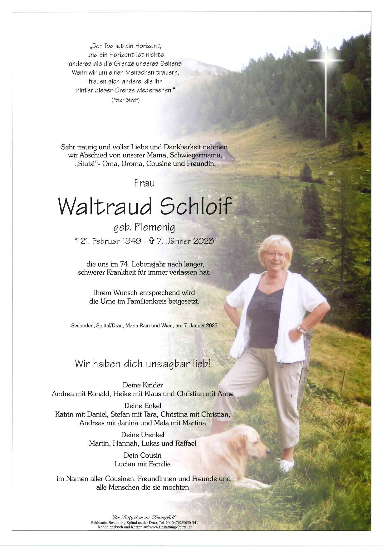 Todesanzeige - Trauerhilfe – abschied GesmbH