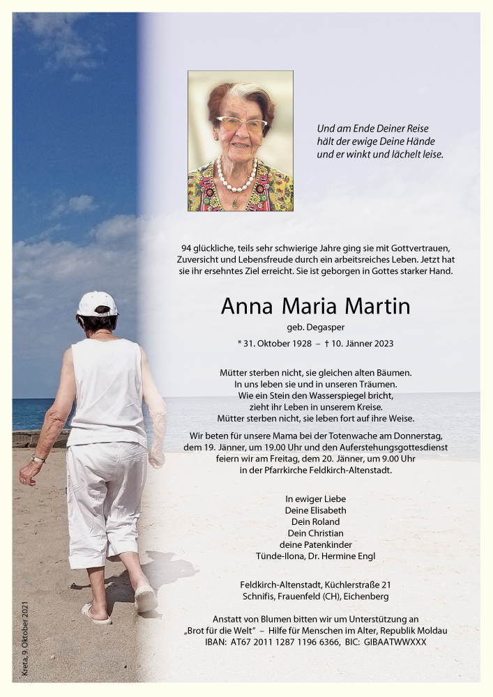 Bestattungskalender - TrauerHilfe Bestattungs GesmbH