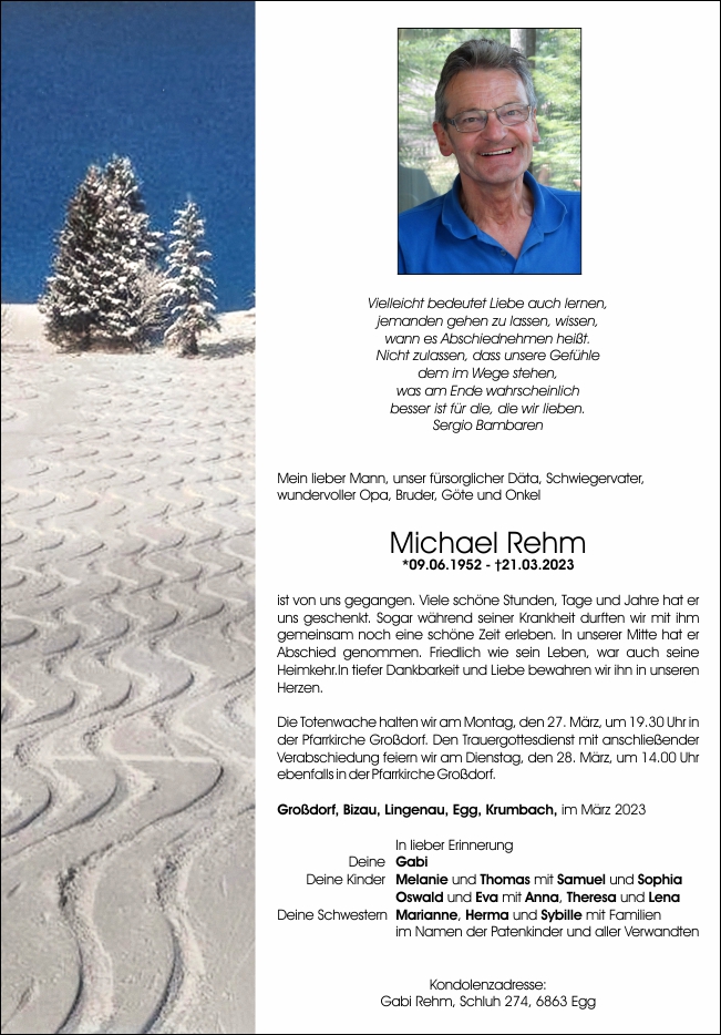 Todesanzeige - Trauerhilfe – abschied GesmbH