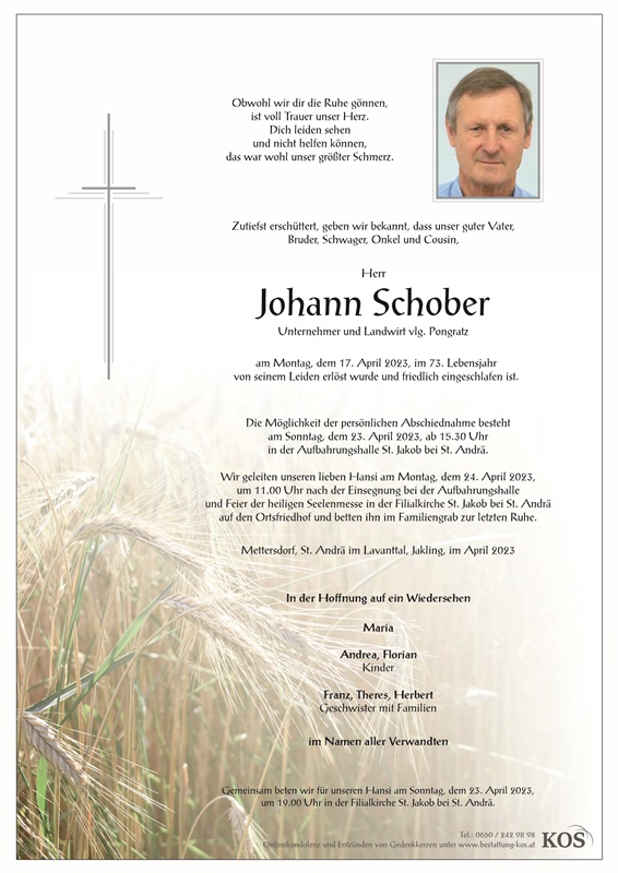 Todesanzeige - Trauerhilfe – abschied GesmbH