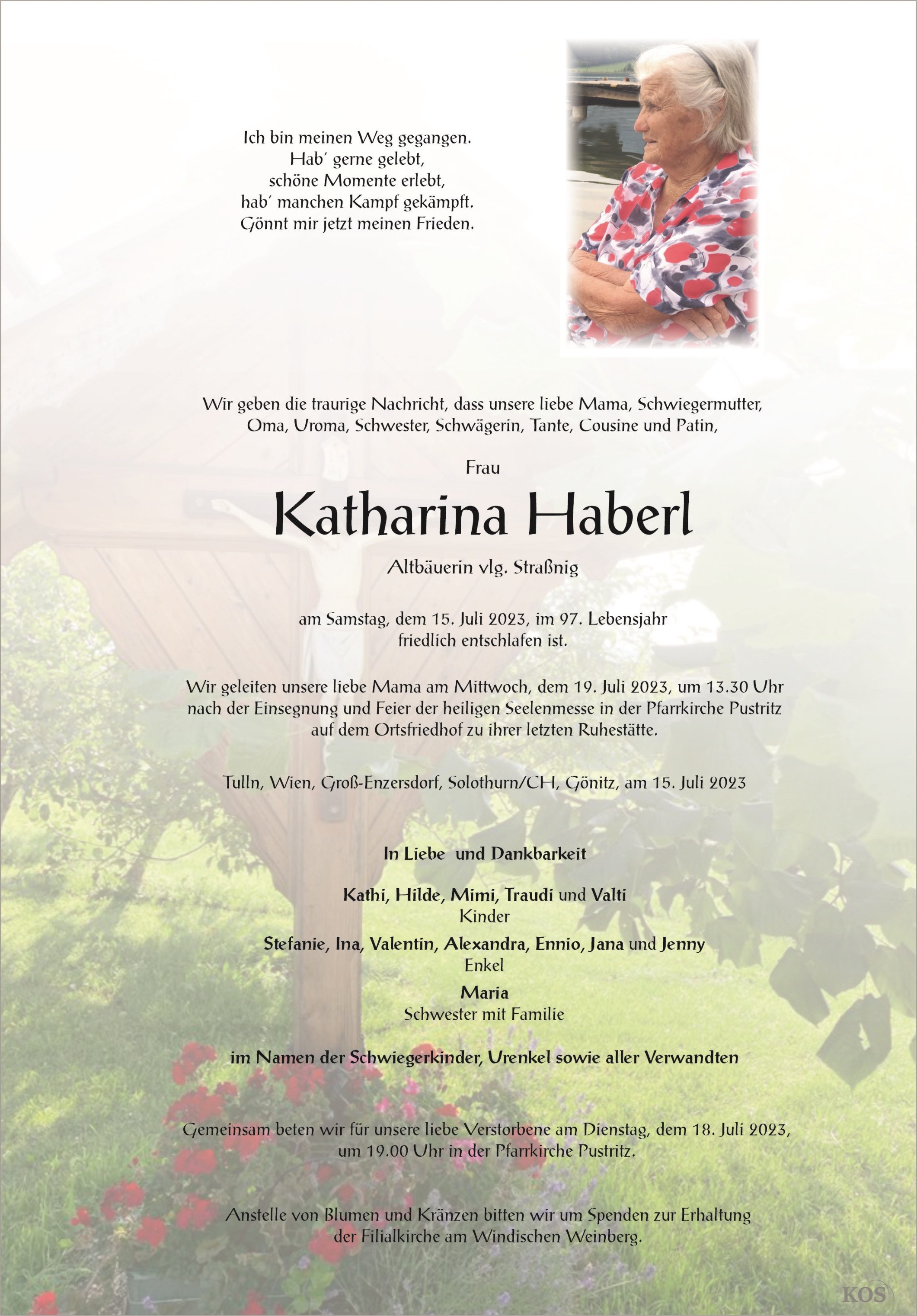 Todesanzeige - Trauerhilfe – abschied GesmbH