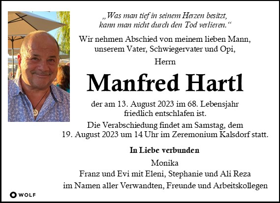 Todesanzeige - Trauerhilfe – abschied GesmbH