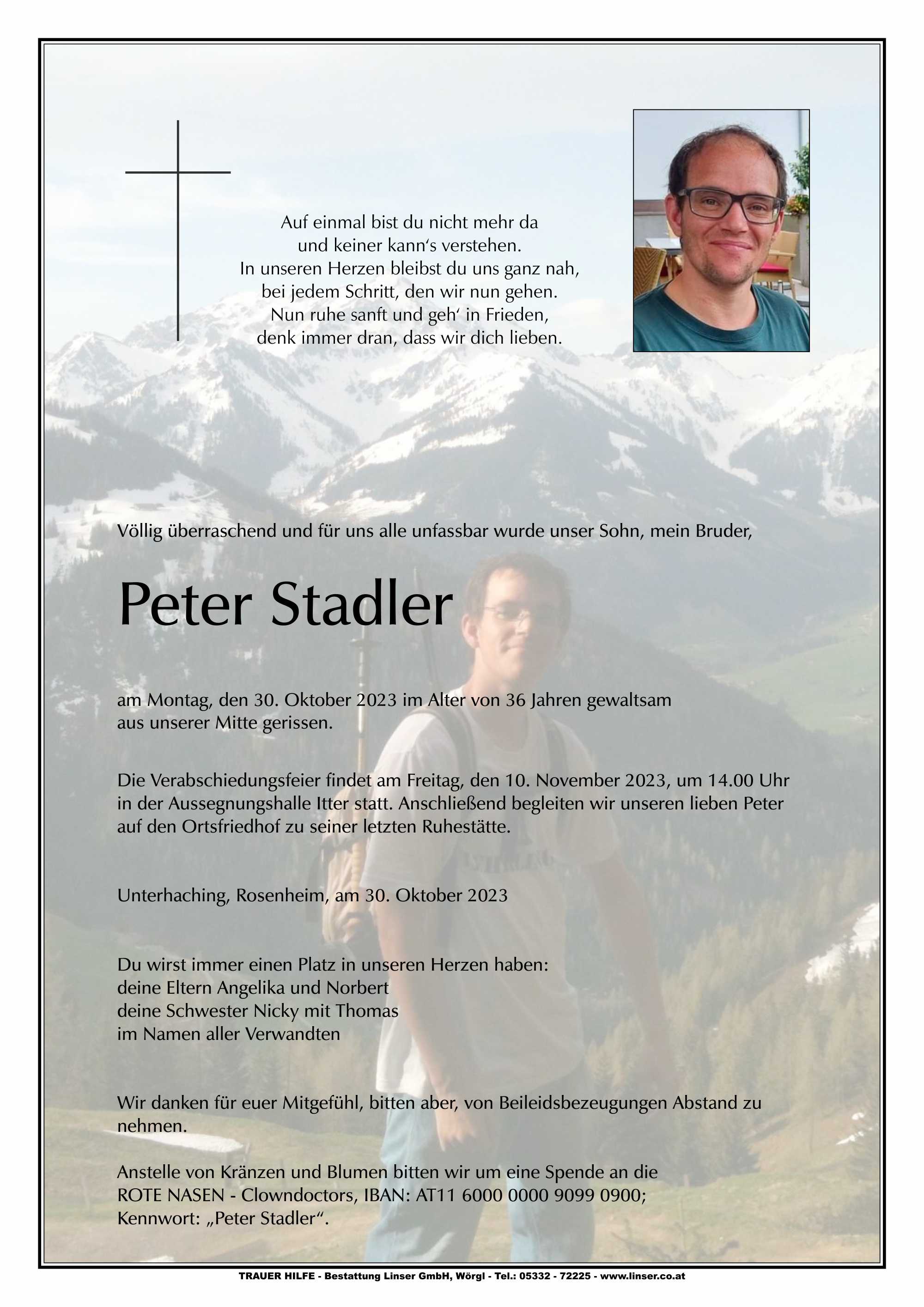 Todesanzeige - Trauerhilfe – abschied GesmbH