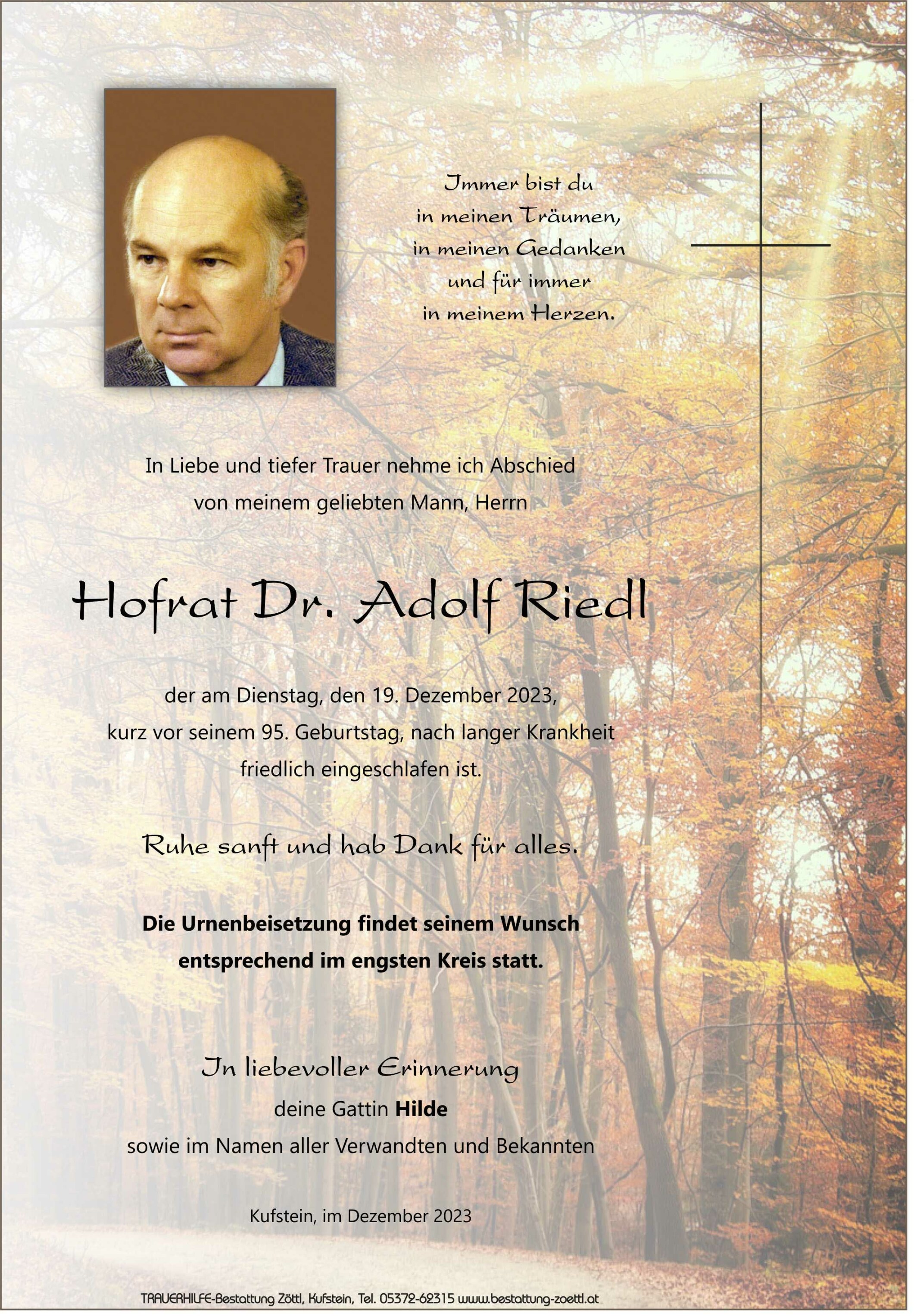 Todesanzeige - Trauerhilfe – abschied GesmbH