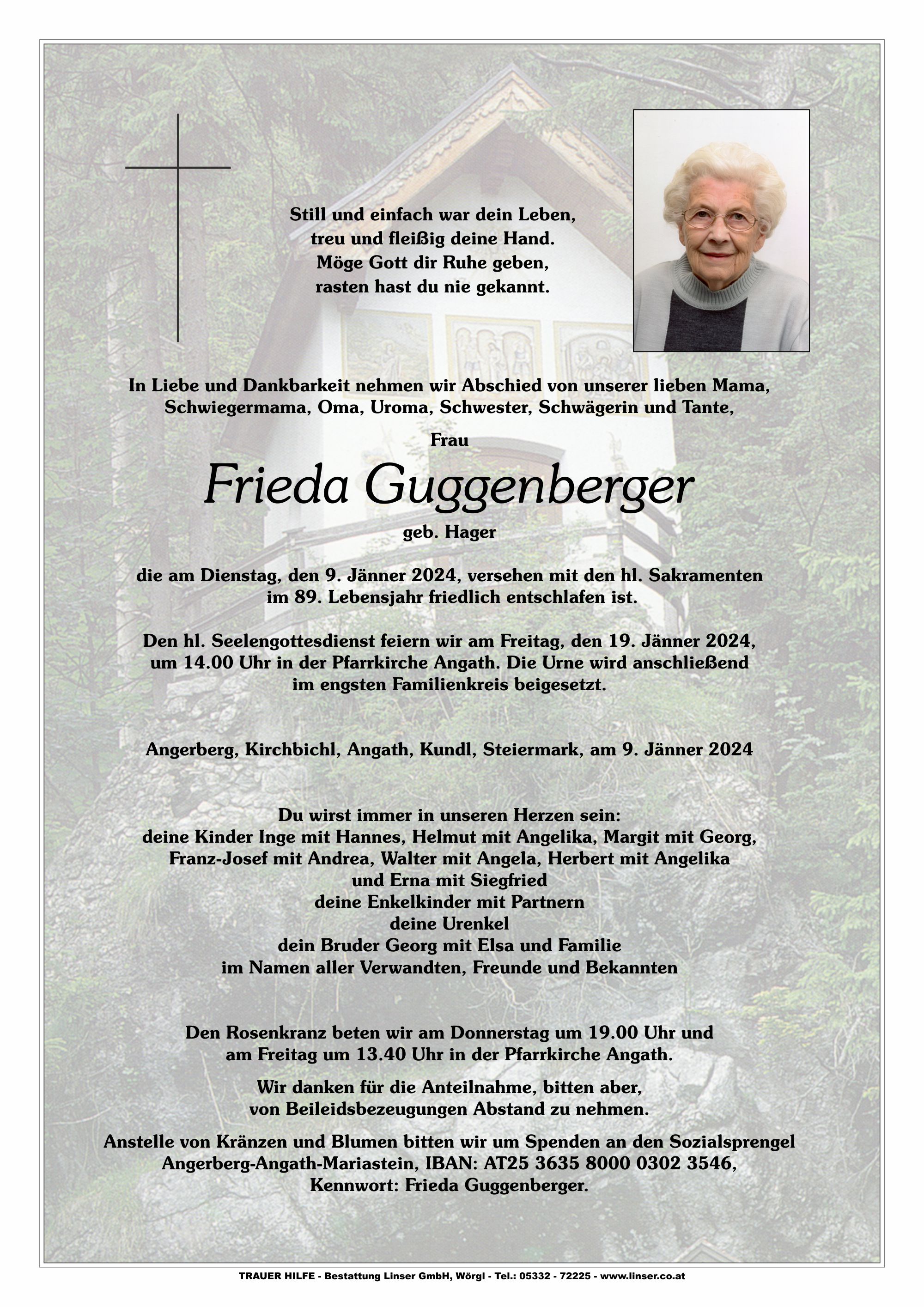 Todesanzeige - Trauerhilfe – abschied GesmbH