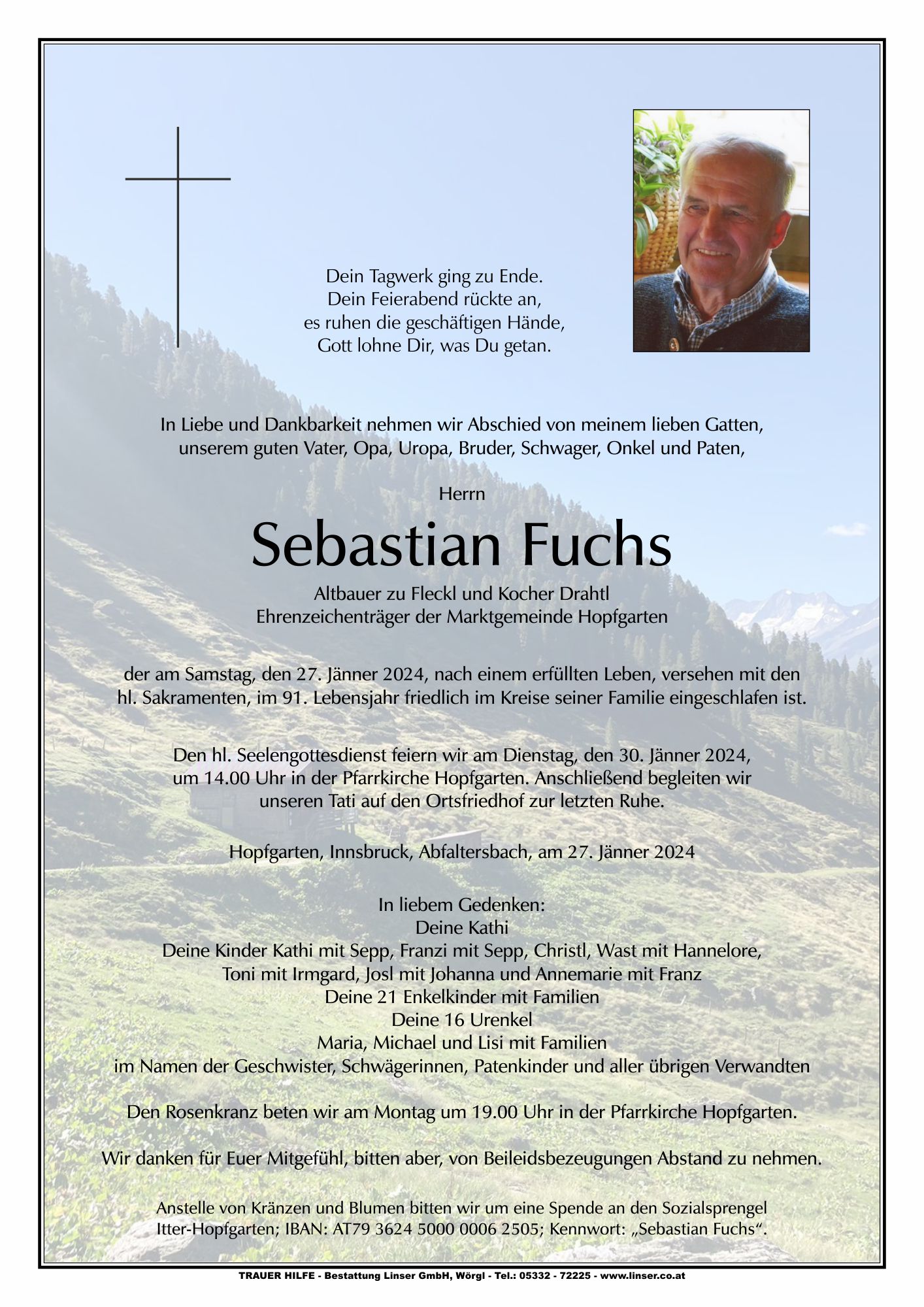 Todesanzeige - Trauerhilfe – abschied GesmbH