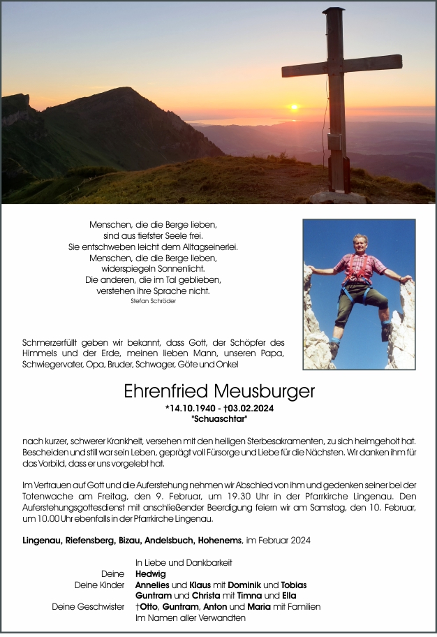 Todesanzeige - Trauerhilfe – abschied GesmbH