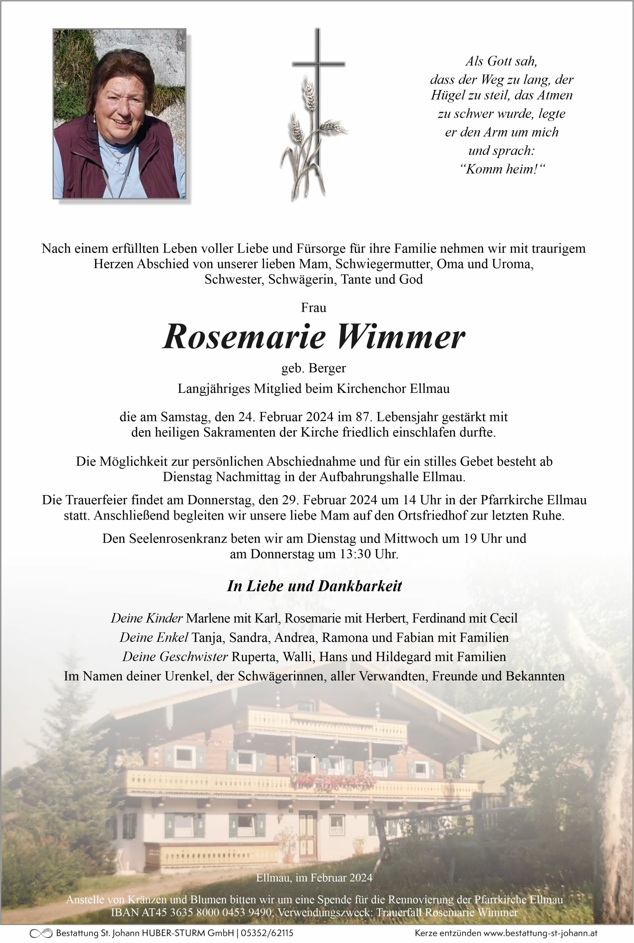 Todesanzeige - Trauerhilfe – abschied GesmbH