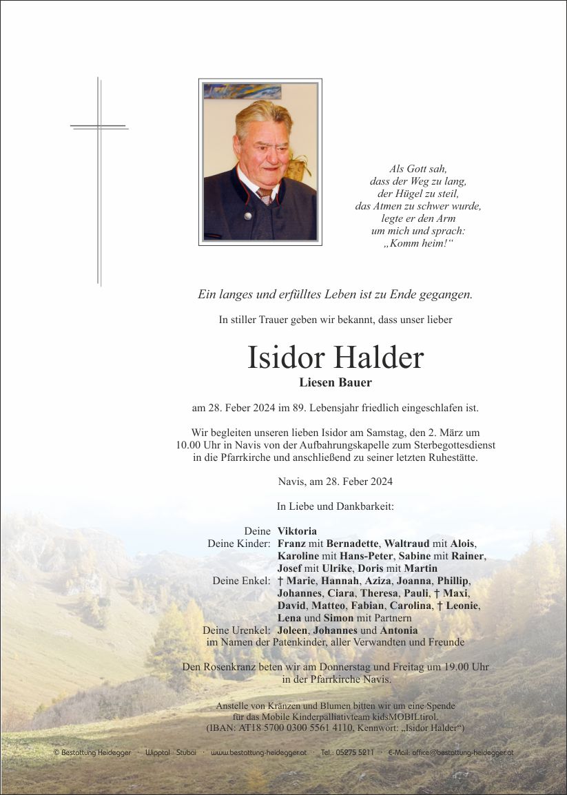 Todesanzeige - Trauerhilfe – abschied GesmbH