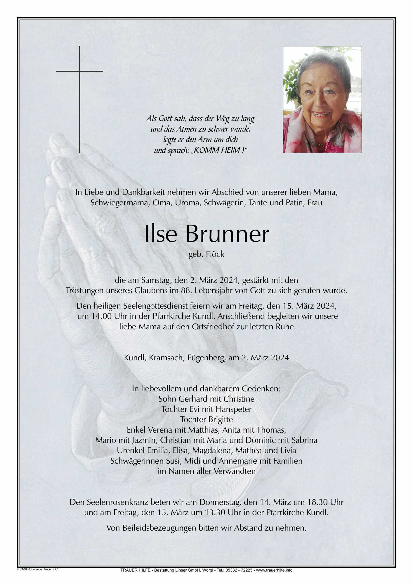 Todesanzeige - Trauerhilfe – abschied GesmbH