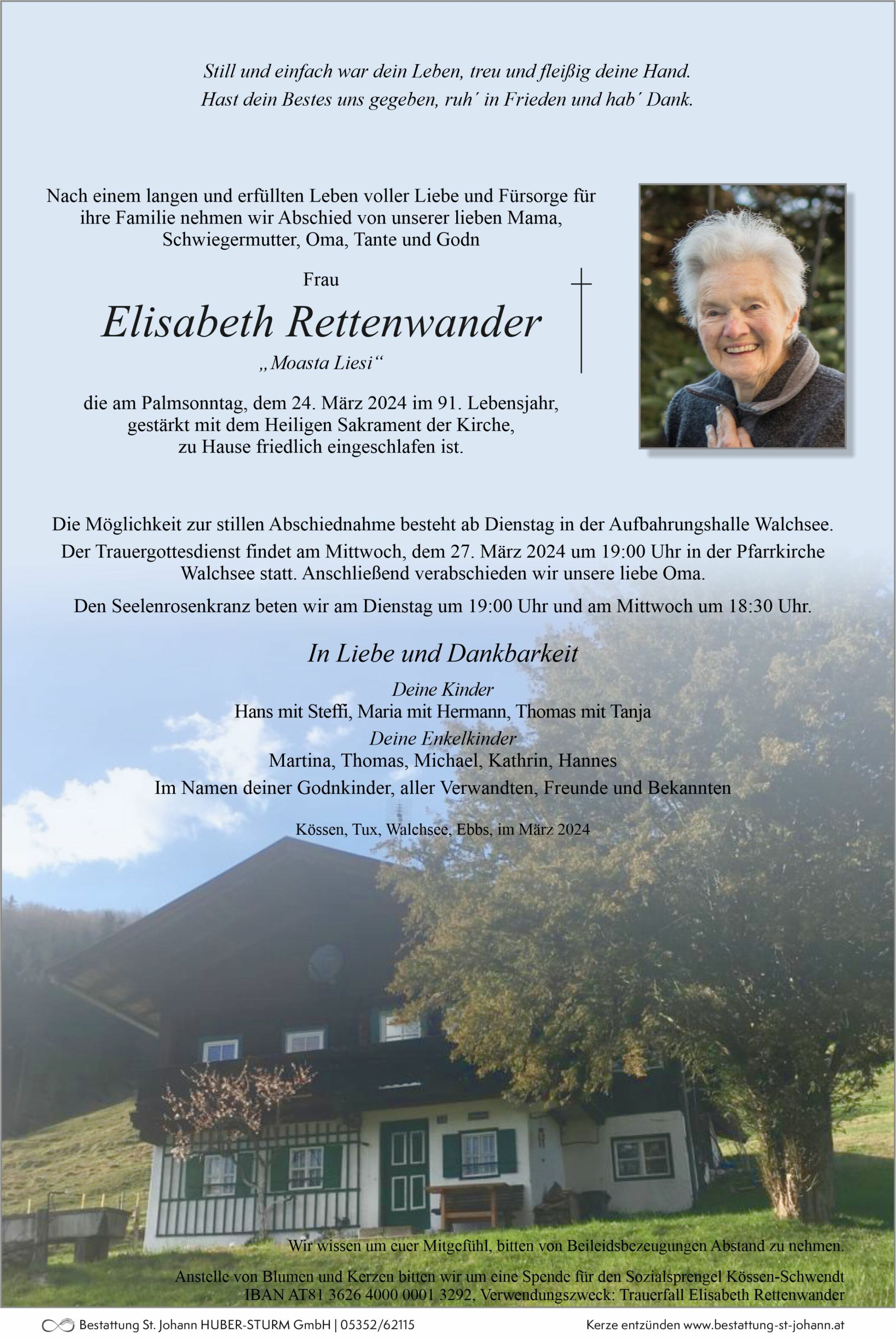 Bestattungskalender - Trauerhilfe – abschied GesmbH