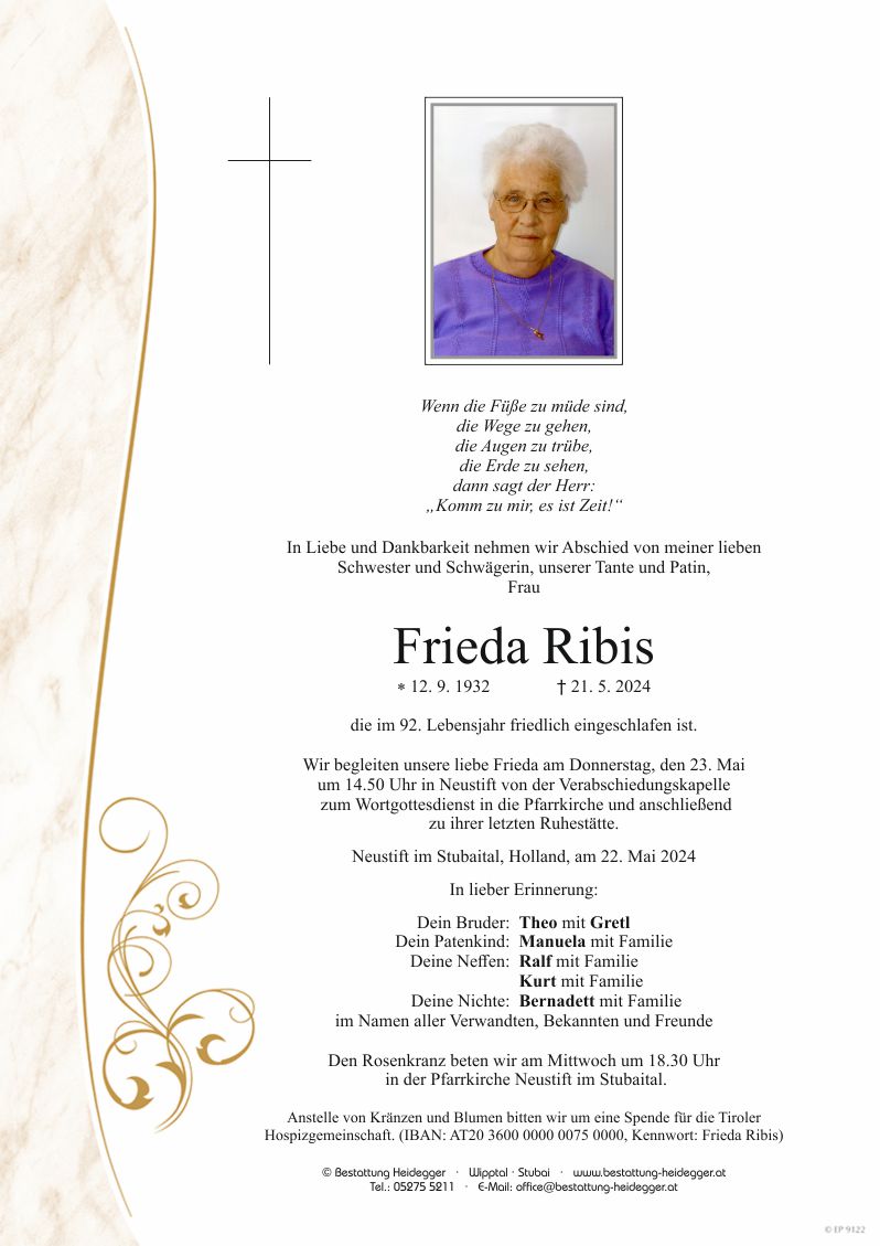 Todesanzeige - Trauerhilfe – abschied GesmbH