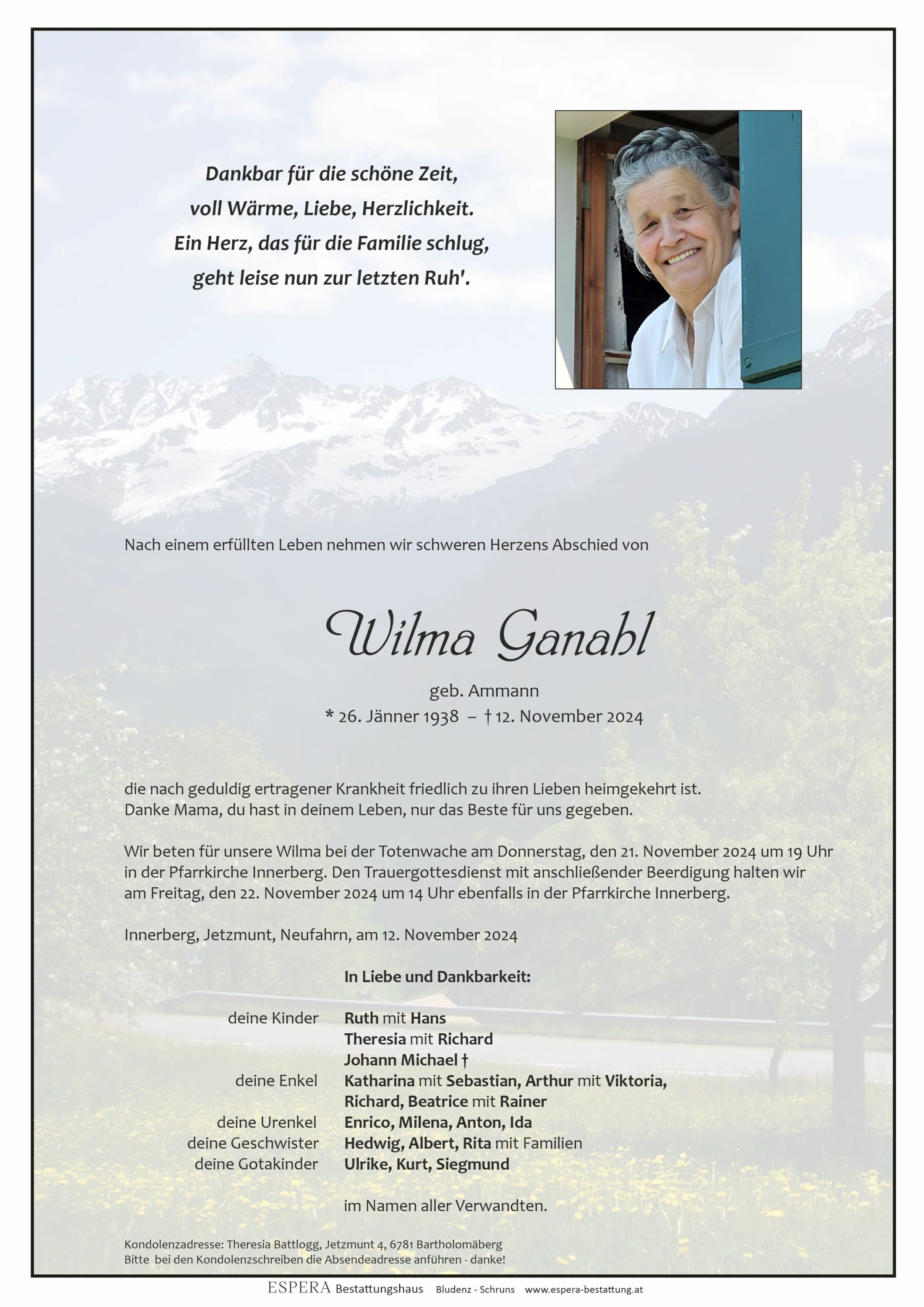 Todesanzeige - Trauerhilfe – abschied GesmbH