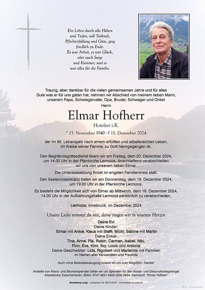 Todesanzeige - Trauerhilfe – abschied GesmbH