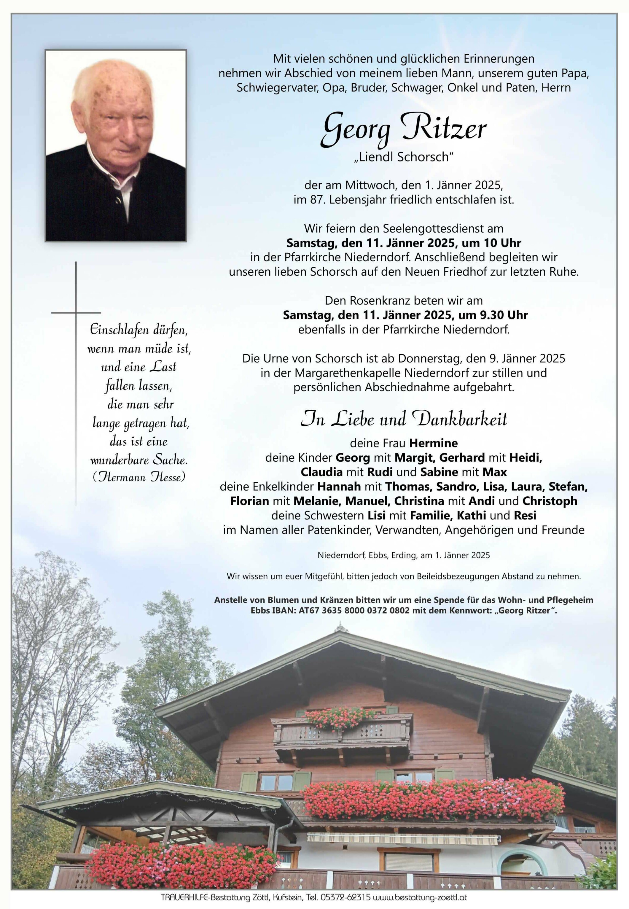 Bestattungskalender - Trauerhilfe – abschied GesmbH