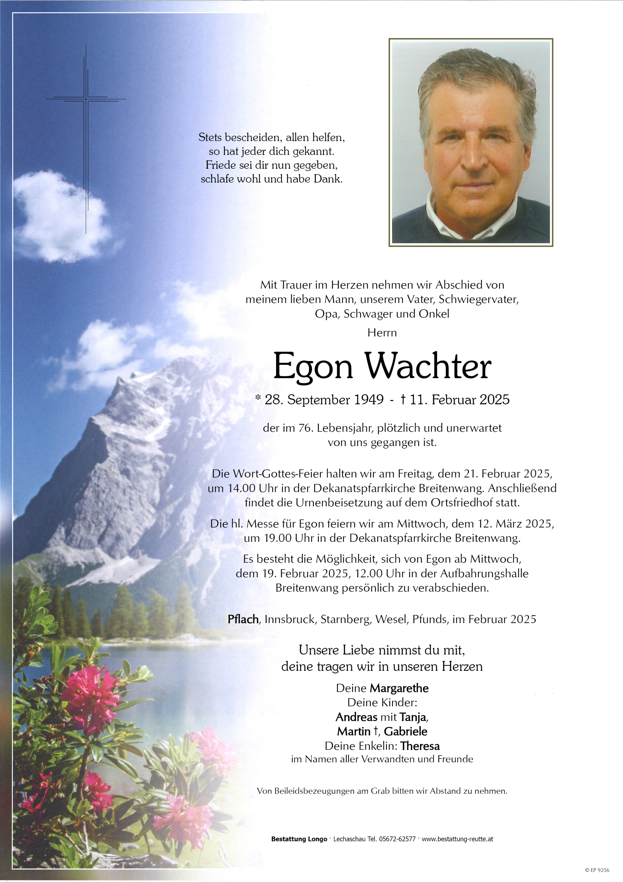 Todesanzeige - Trauerhilfe – abschied GesmbH