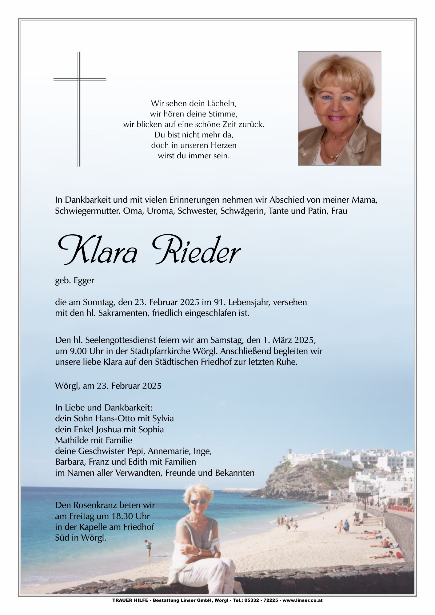 Todesanzeige - Trauerhilfe – abschied GesmbH