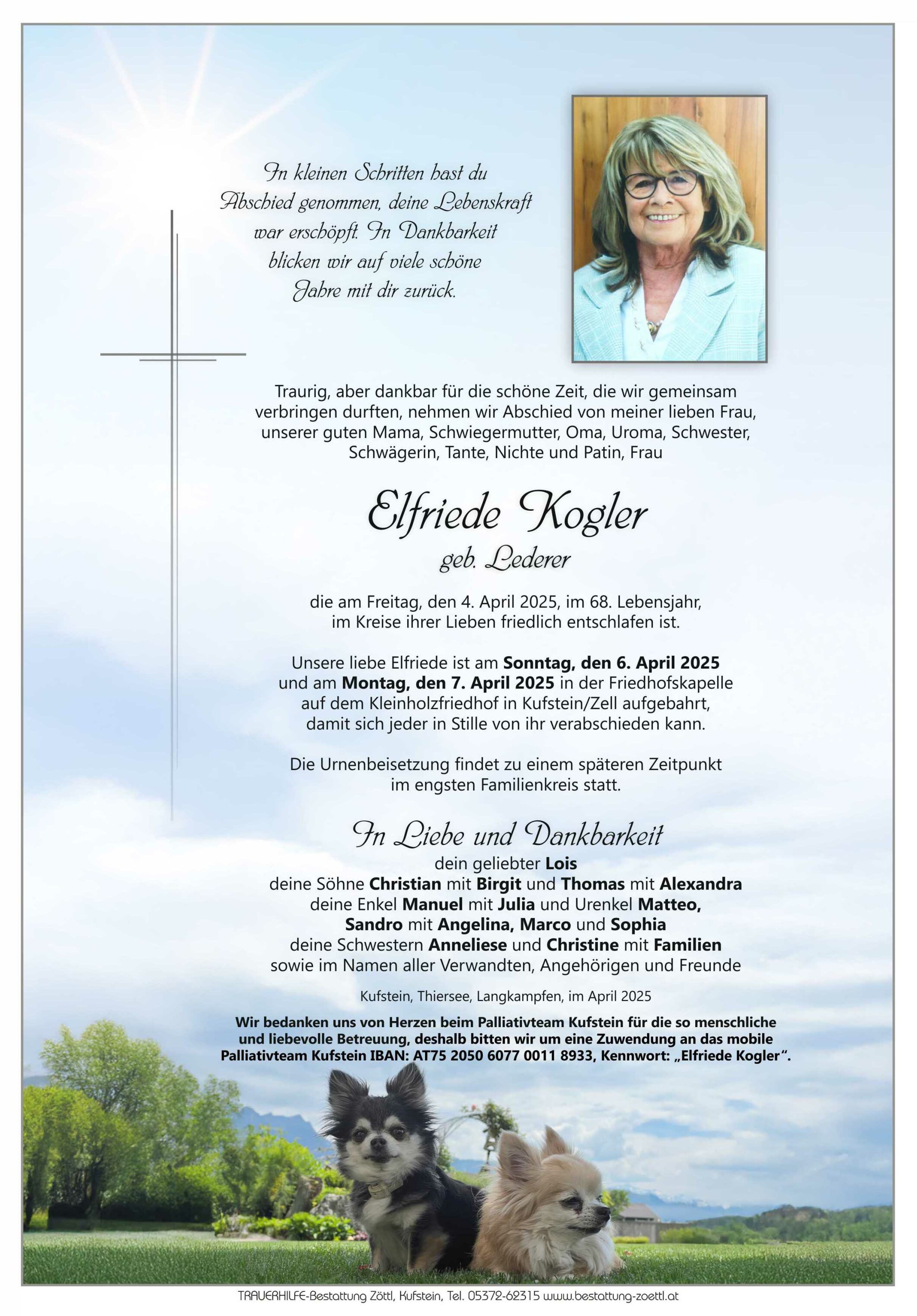 Todesanzeigen - Trauerhilfe – abschied GesmbH