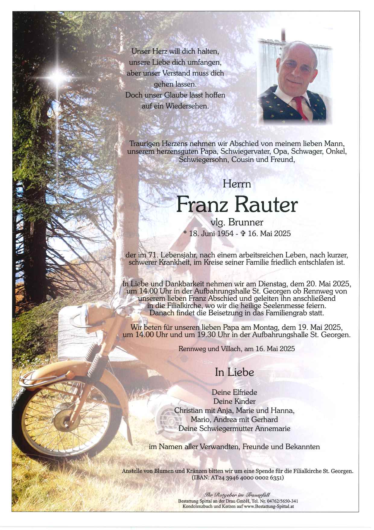 Todesanzeige - Trauerhilfe – abschied GesmbH