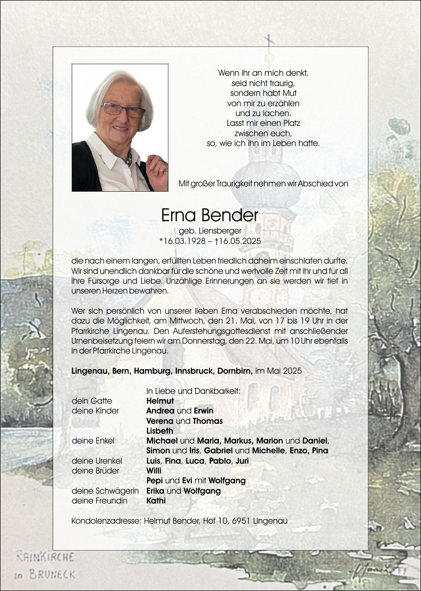 Todesanzeige - Trauerhilfe – abschied GesmbH