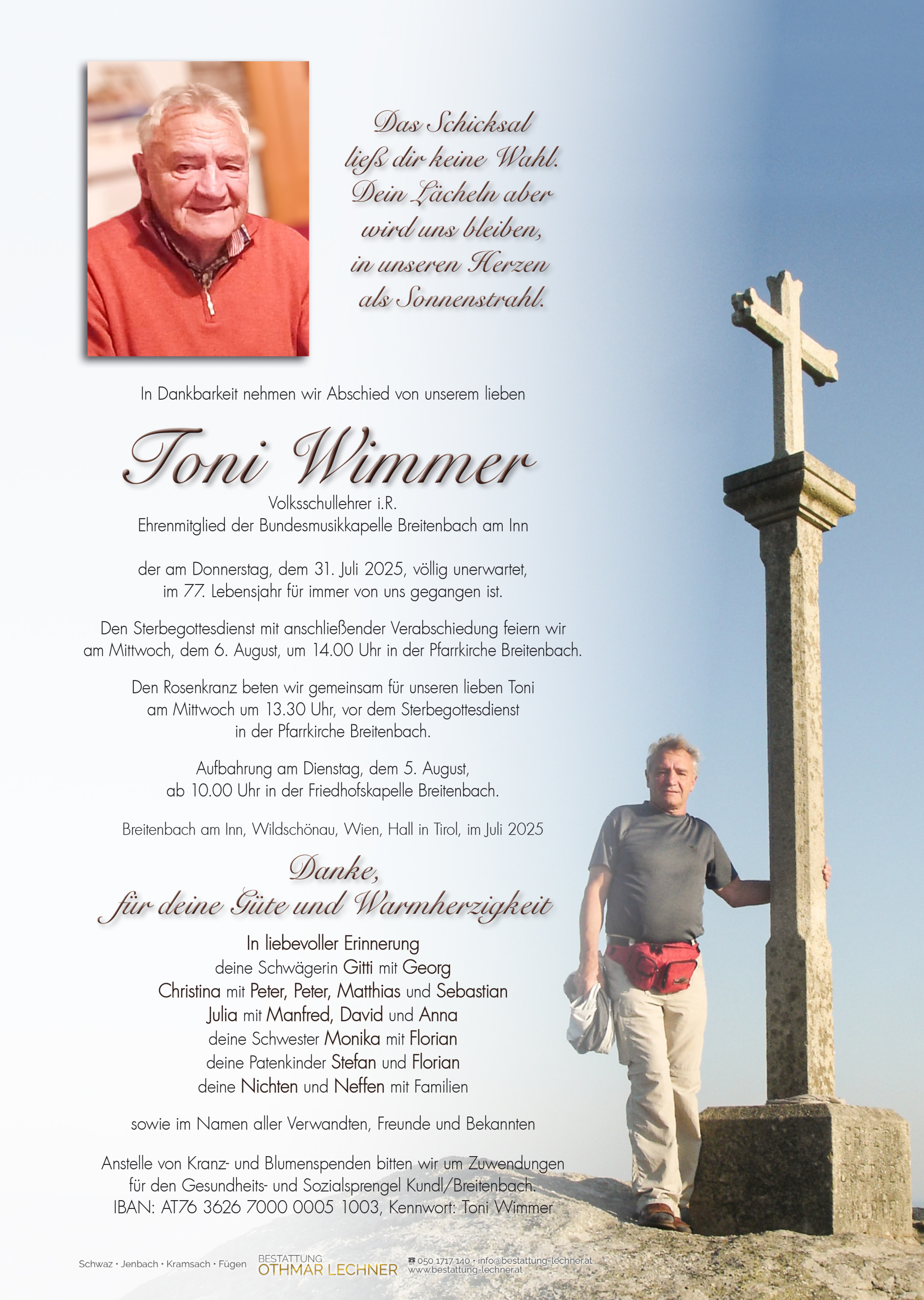 Todesanzeige - Trauerhilfe – abschied GesmbH