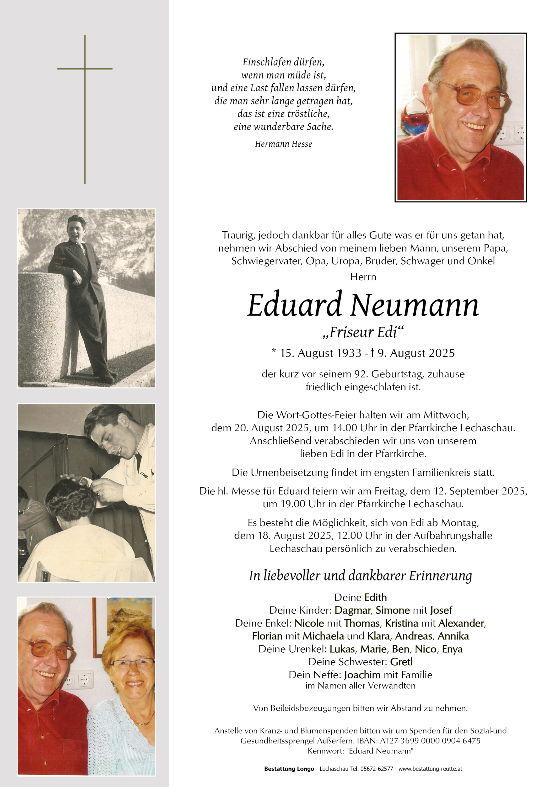 Bestattungskalender - Trauerhilfe – abschied GesmbH