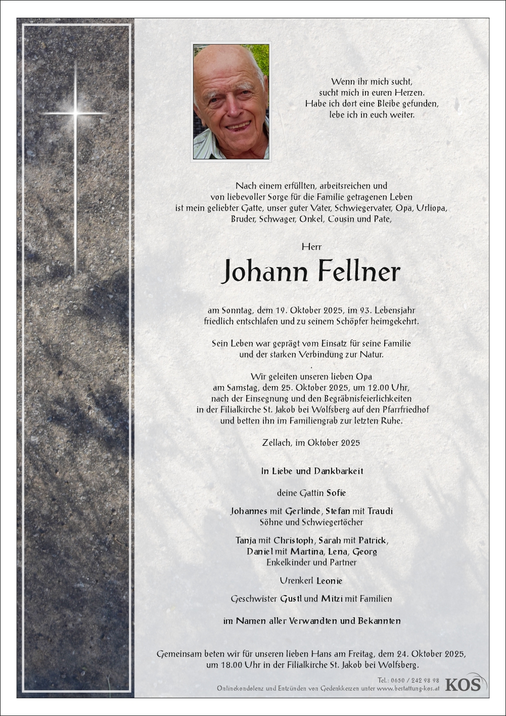 Todesanzeige - Trauerhilfe – abschied GesmbH