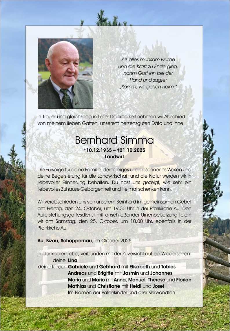 Todesanzeige - Trauerhilfe – abschied GesmbH