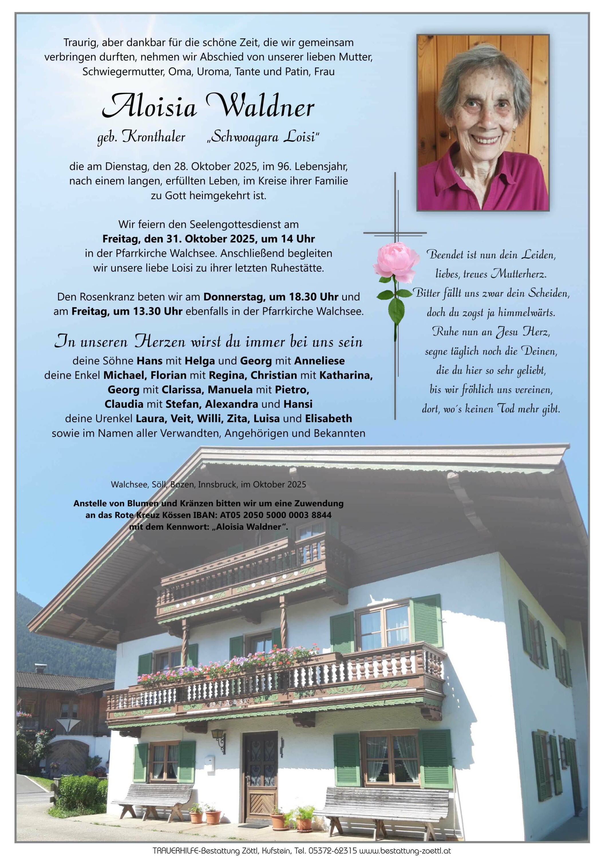 Todesanzeige - Trauerhilfe – abschied GesmbH