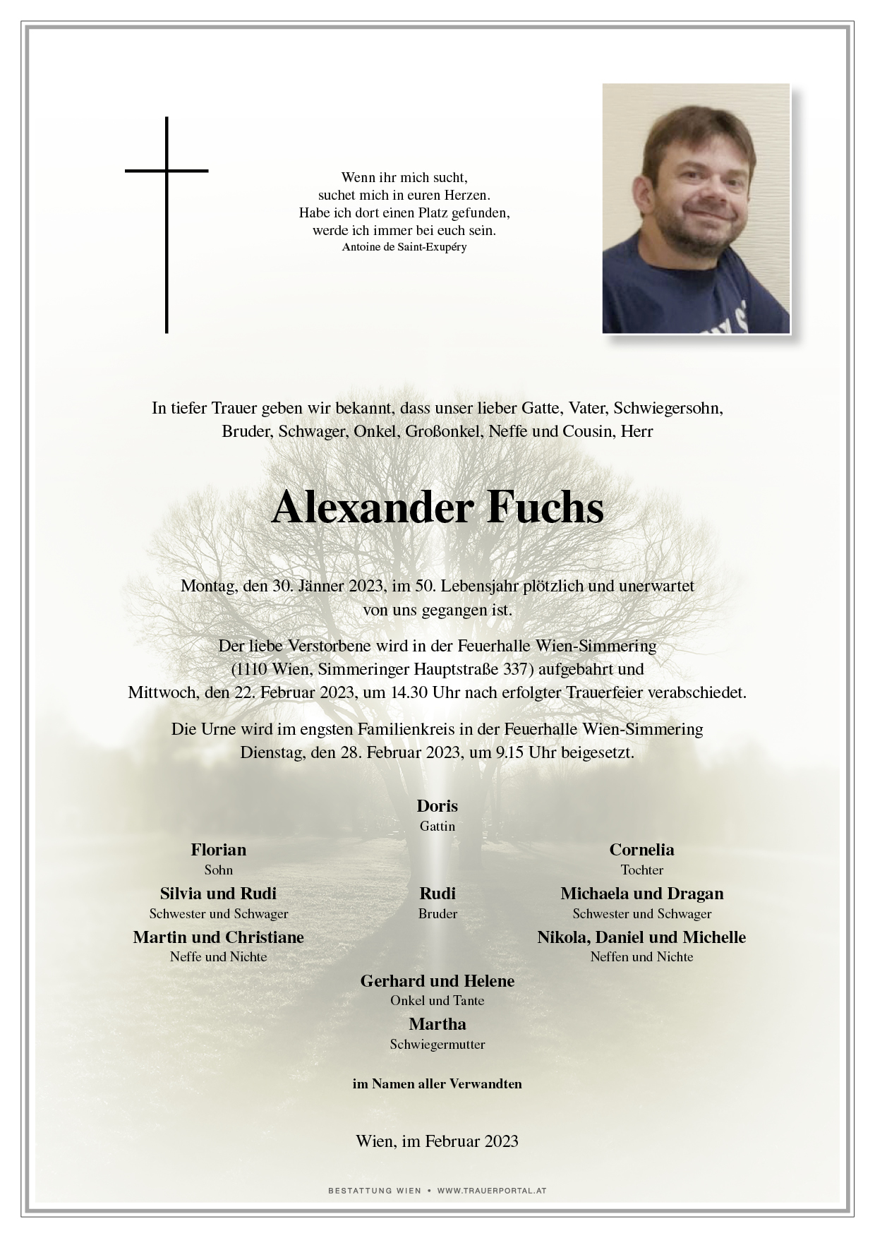 Todesanzeige - Trauerhilfe – abschied GesmbH