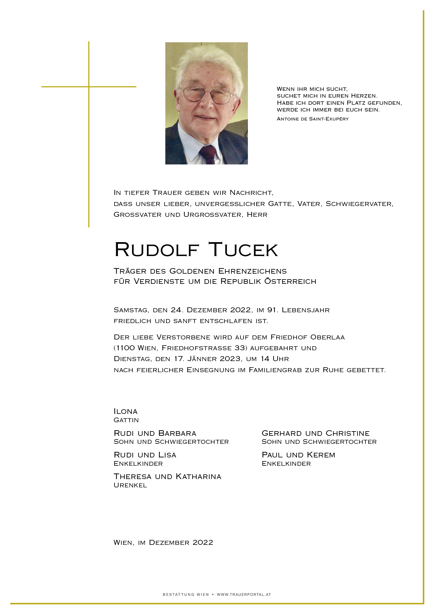 Todesanzeige - Trauerhilfe – abschied GesmbH